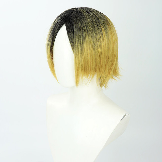 Volleyball Junior Claw Model COS Wig dyed Simulation Scalp Small ...