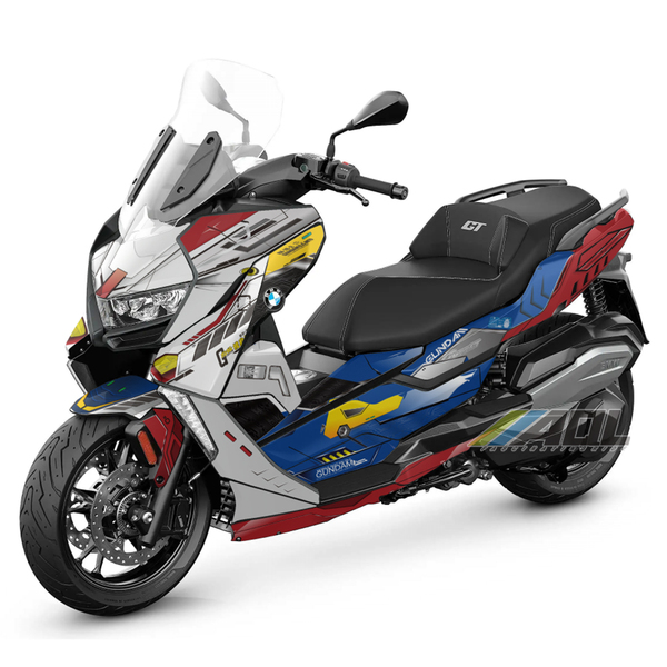 BMW C400GT Full Car Sticker Decal, Waterproof Protective Film With ...