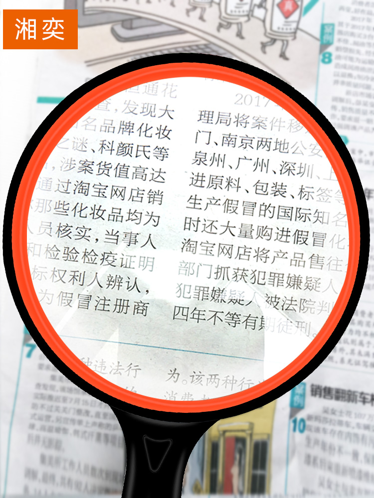 Xiangyi 20x Handheld Magnifying Glass - High Power for Reading ...