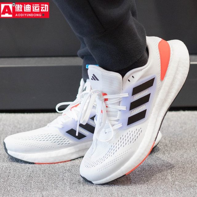 Adidas men's shoes 2023 summer new Pureboost22 lightweight breathable ...