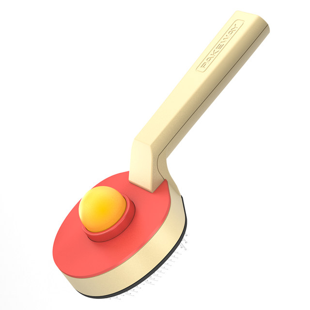 Pai can massage the cat hair for ping -pong needle comb, the cat hair ...