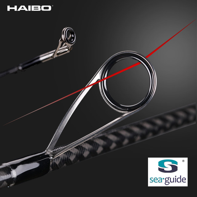 Haibo war horse sniper god Lua rod set cocked mouth bass rod cross ...