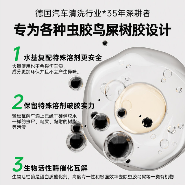 German Shellac Cleaner Car Bird Poop Cleaner Shellac Remover Car Paint ...