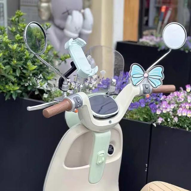 Electric car mobile phone holder 2024 new rearview mirror anti-shock ...