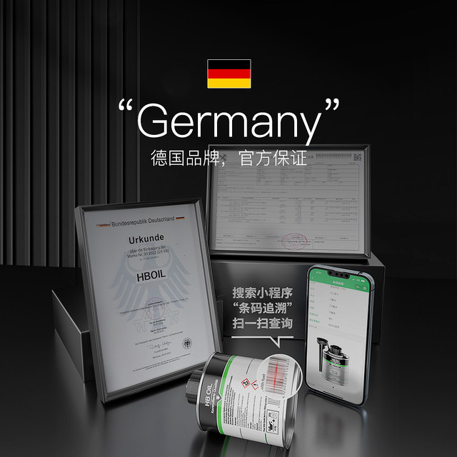 German HB engine anti-wear protective agent, car repair and treatment ...