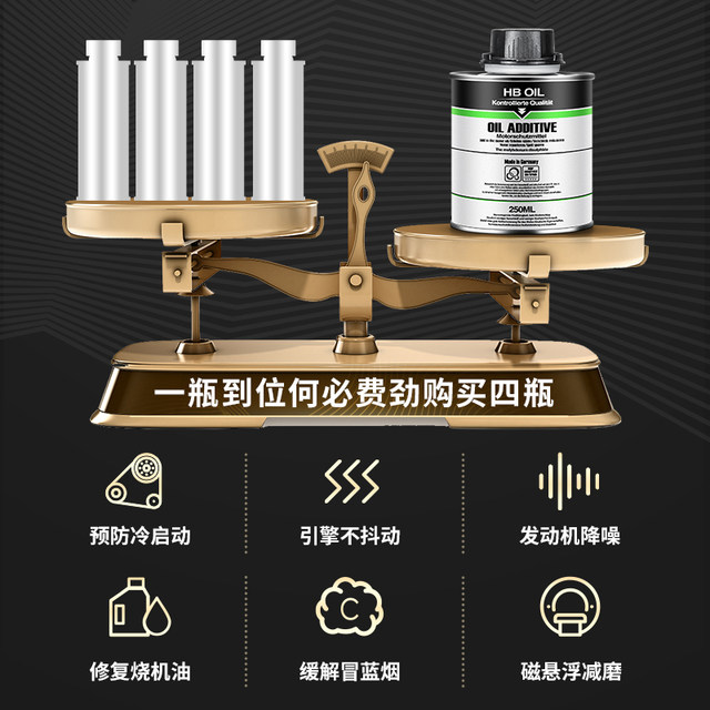 German HB engine anti-wear protective agent, car repair and treatment ...