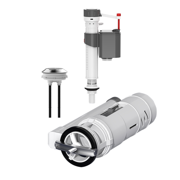 Universal Old-Fashioned Water Tank Stop Valve - Toilet Water Inlet ...