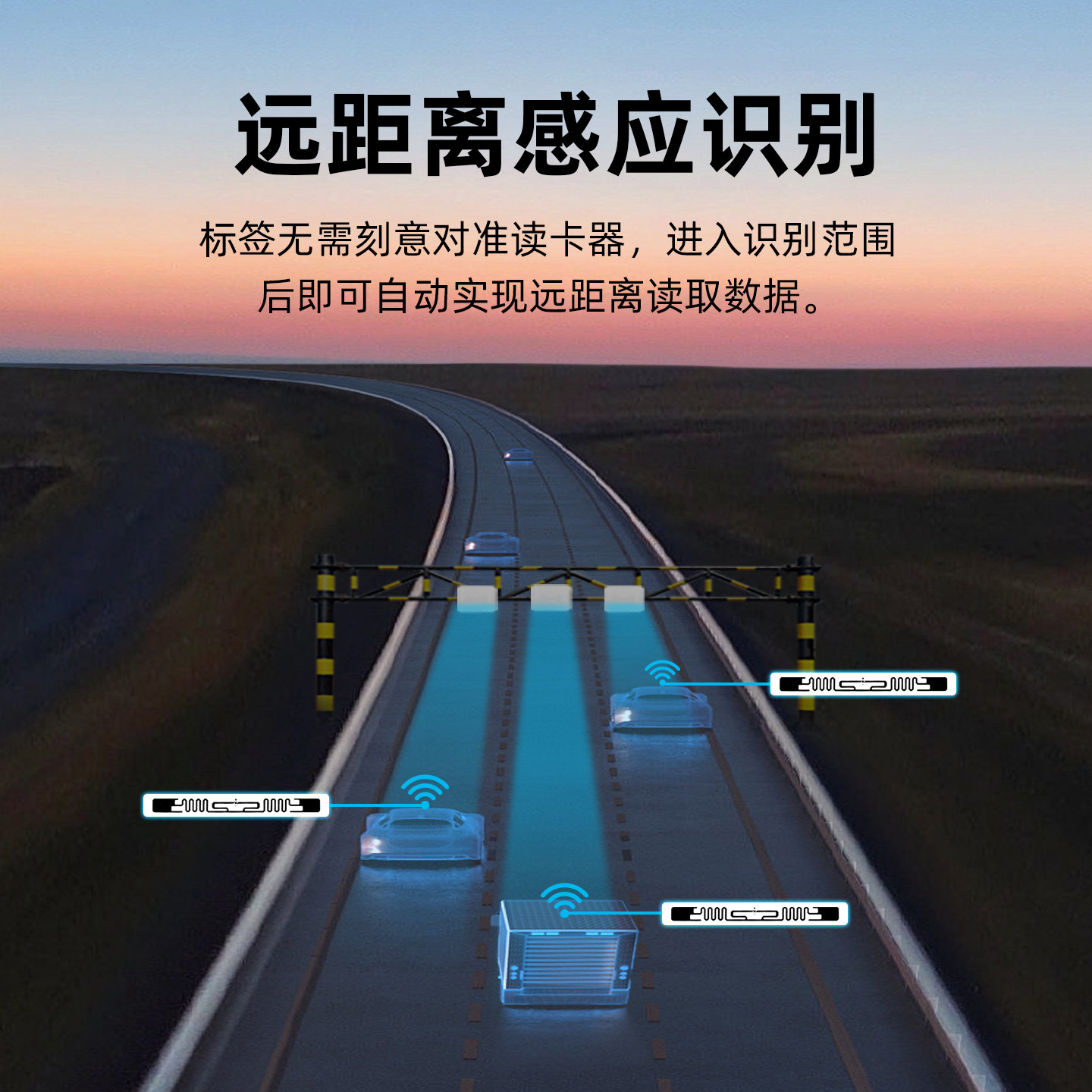 WYUAN超高频RFID电子标签915M无源芯片不干胶柔性UHF射频标签贴纸