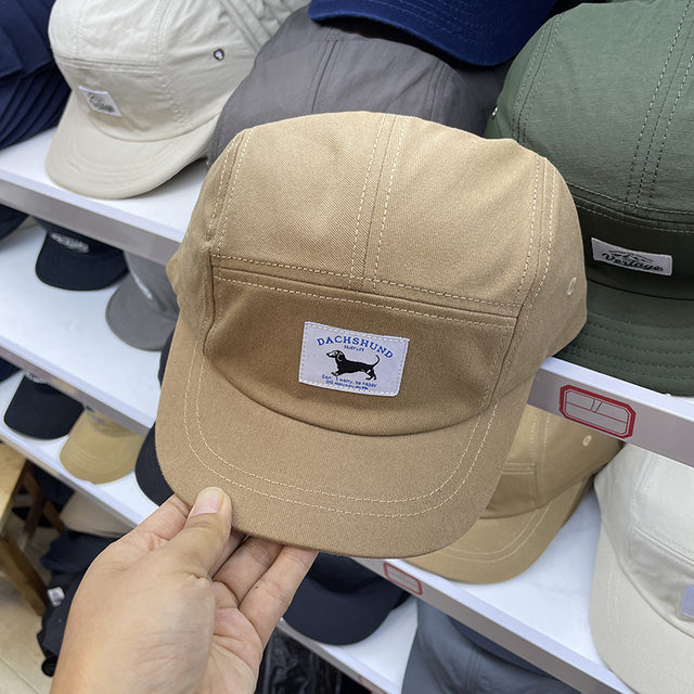 Short-brimmed peaked cap Japanese trendy women's street hip-hop ...