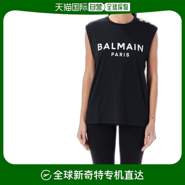 Hong Kong Direct Mail Balmain Women's 3-pin vest top CF1ED001BB02