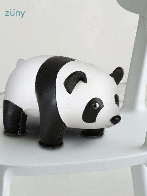 Home accessories Zuny animal ornaments classic panda doll paperweight ...