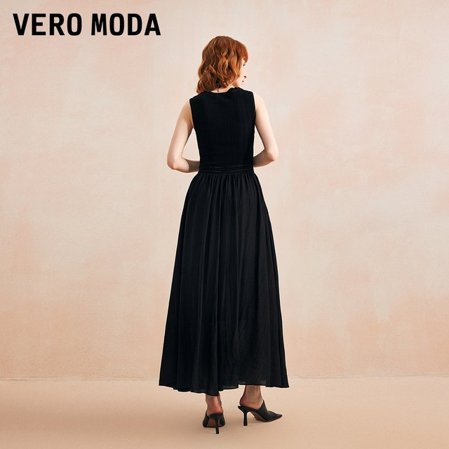 VEROMODA Ora dressed 2024 spring and autumn new temperament sleeveless knitted elegant holiday ...