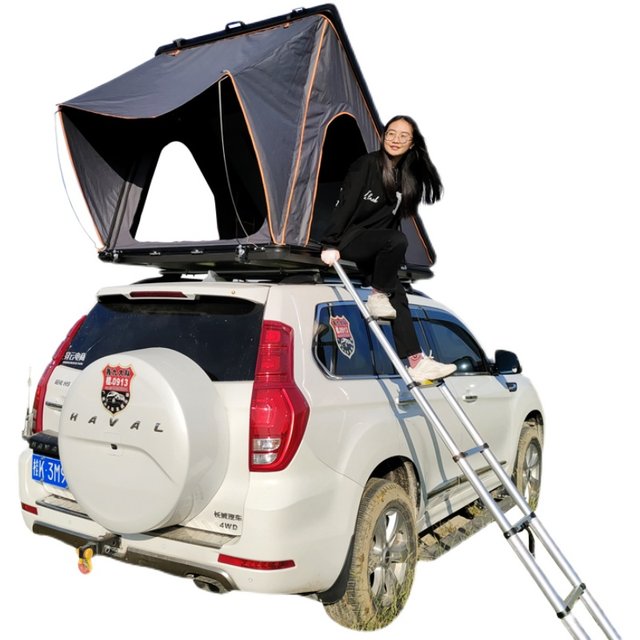 Triangle Tank 300 roof tent SUV car self-driving tour fully automatic ...