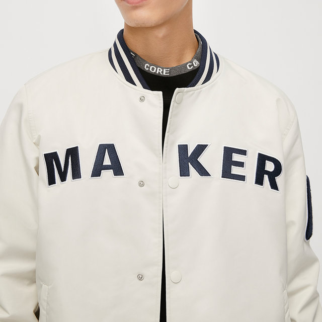 Jack Jones Outlet Men's Jacket Autumn Baseball Uniform Multicolor ...