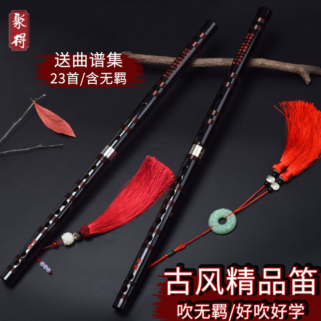 Flute Magic Way Chen Qing Bamboo Flute Instrument Xiao Flute Zero Basic ...