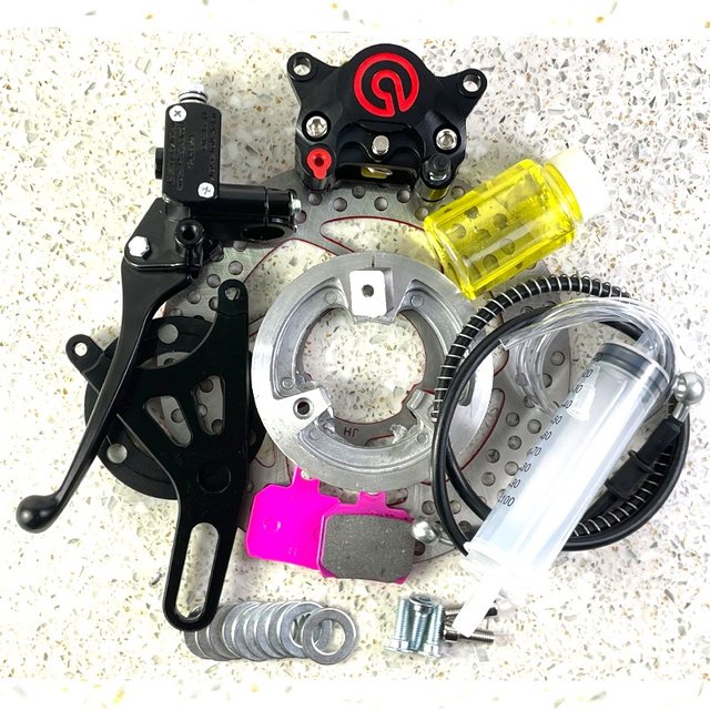 No. 9 drum brake modified to disc brake N70E/80C small crab set Turtle ...