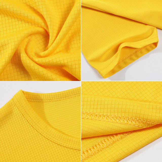 Event T-shirt short-sleeved round neck quick-drying sports work clothes ...