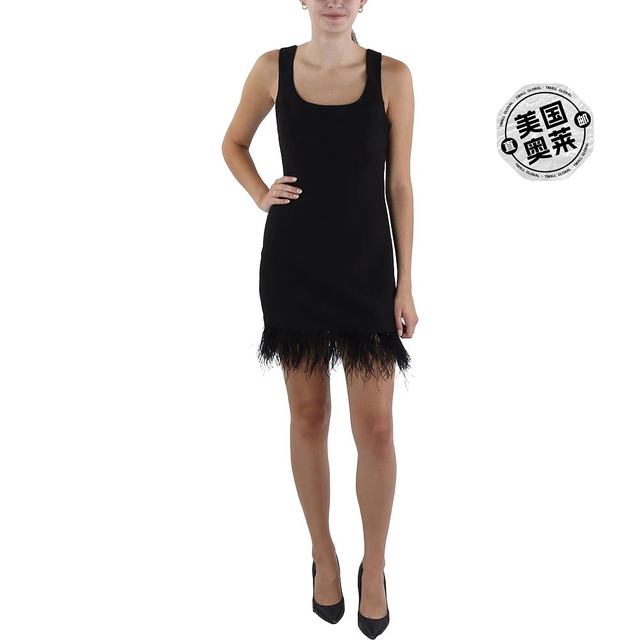 Endlessrose Ms. Feather Sleeve Cocktail Club and Party Dress-Black ...
