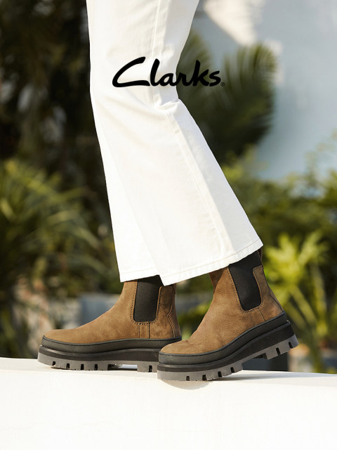 Clarks its Le Li series women's shoes fashion retro trend comfortable ...