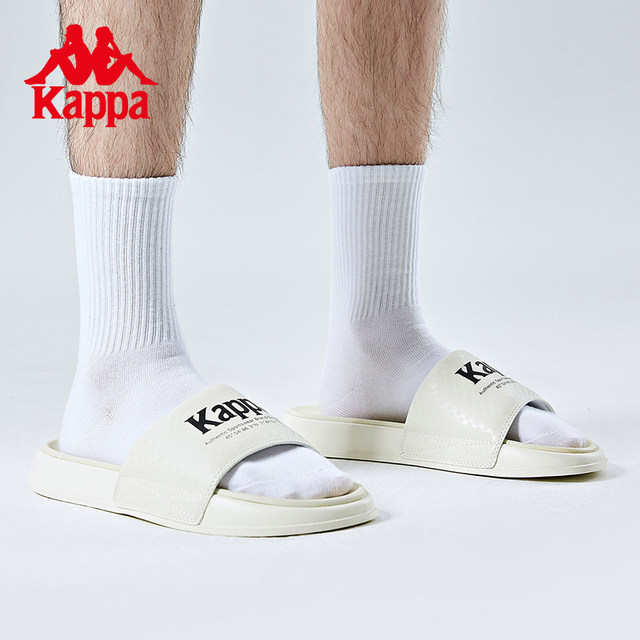 Kappa Kappa slippers 2022 new summer couple men and women one-word ...