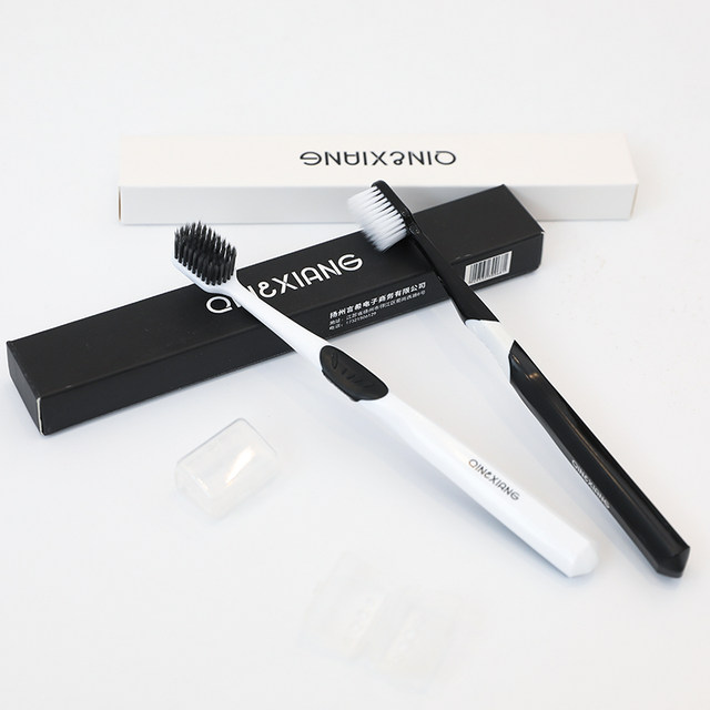 Enjoy the wide-head toothbrush with soft bristles for adults and ...