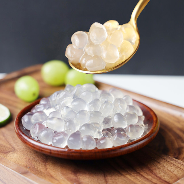 Hantian crystal ball meaty crispy bobo no-cook pearl crispy boba pearl ...