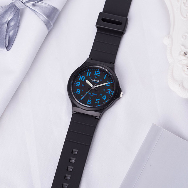 Casio Casio student small black watch simple quartz pointer men and ...