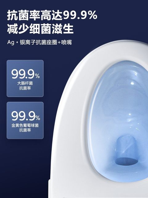 Philips smart toilet automatic sensing antibacterial heating seat flush ...