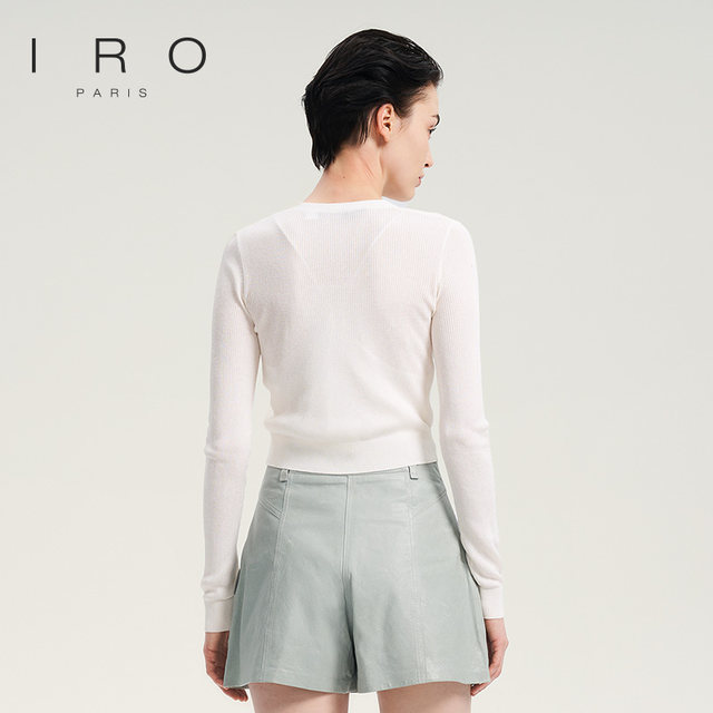 Iro Night Autumn French-Style Women's Clothing Ice Silk Thin Air ...