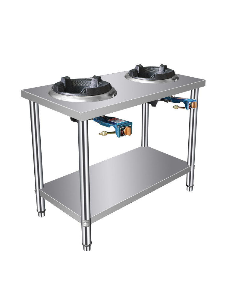 Stainless Steel Fire Stove Commercial Hotel Gas Stove Liquefied Gas ...