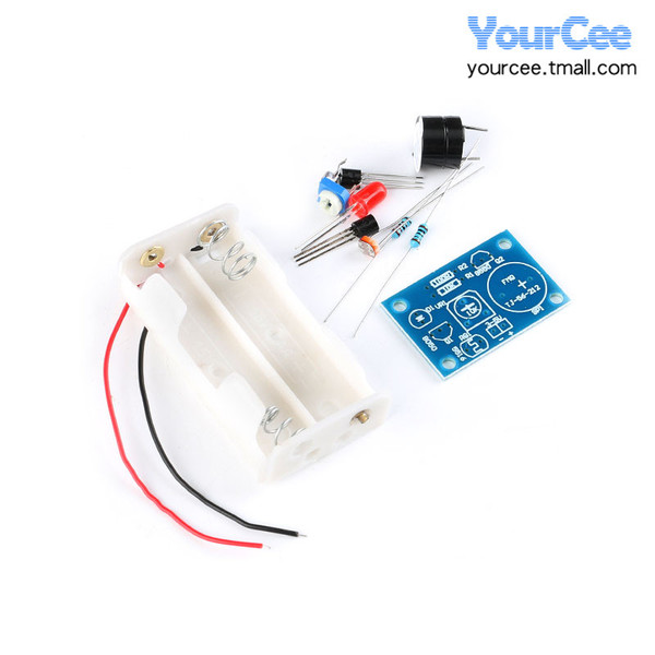Light And Dark Sensor Alarm DIY Electronic Kit - Sound And Light Alarm ...