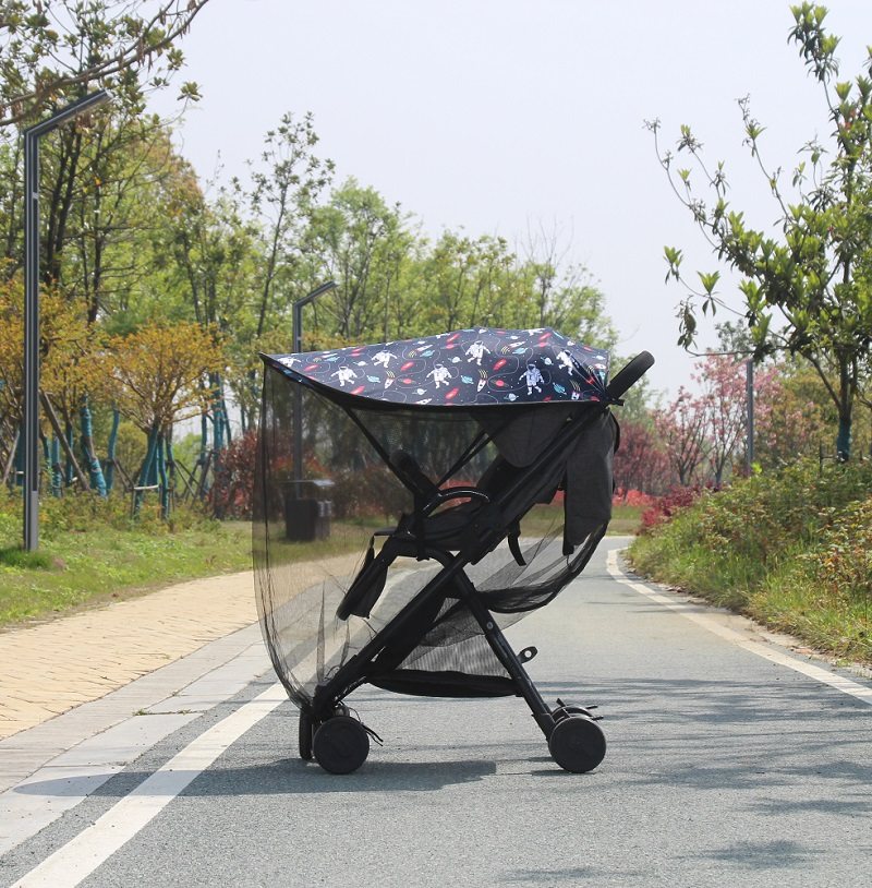 Baby stroller sunshade anti-ultraviolet roof canopy walking baby ...
