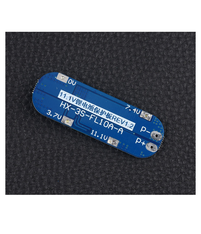 18650 Lithium Battery Charging Protection Board Module - 3 Strings 12V ...