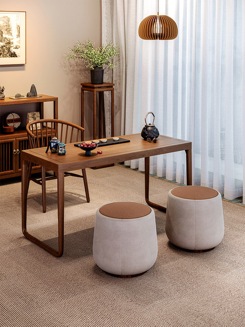 New Chinese Style Solid Wood Balcony Exquisite Small Tea Table Song ...