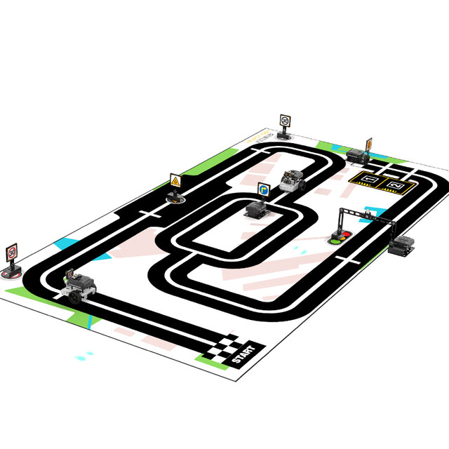 Huaner Intelligent Vision Car AI Unmanned Autonomous Driving Scratch ...