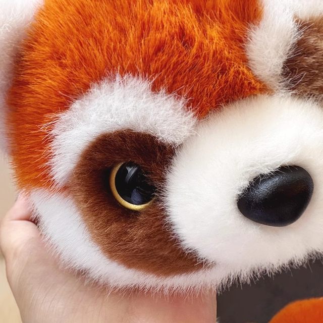 Giant Panda Transforms into Red Panda Flip Transformation Doll Little ...