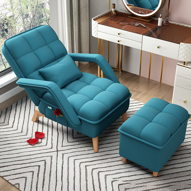 Lazy sofa sleepable and reclining sofa chair balcony tatami lounge ...