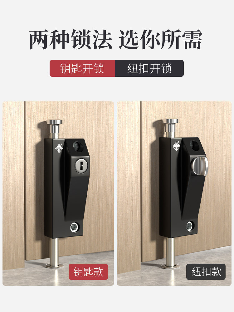 Zinc Alloy Revolving Door Lock - Interior Door Latch - Tianlin Lc-001