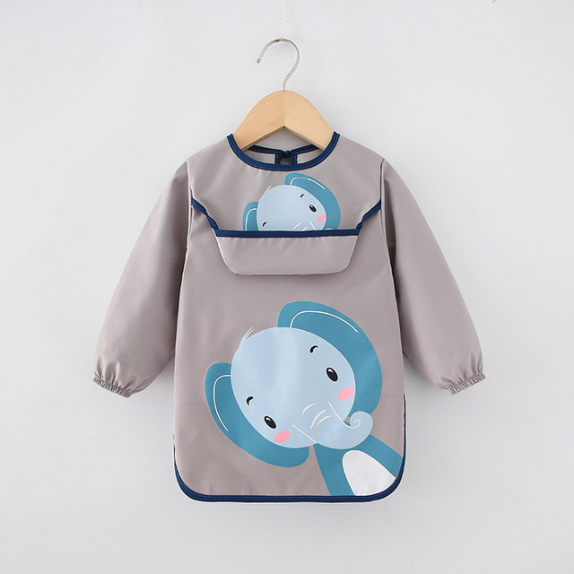 Baby eating smock, children's bib, baby waterproof and anti-dirty ...