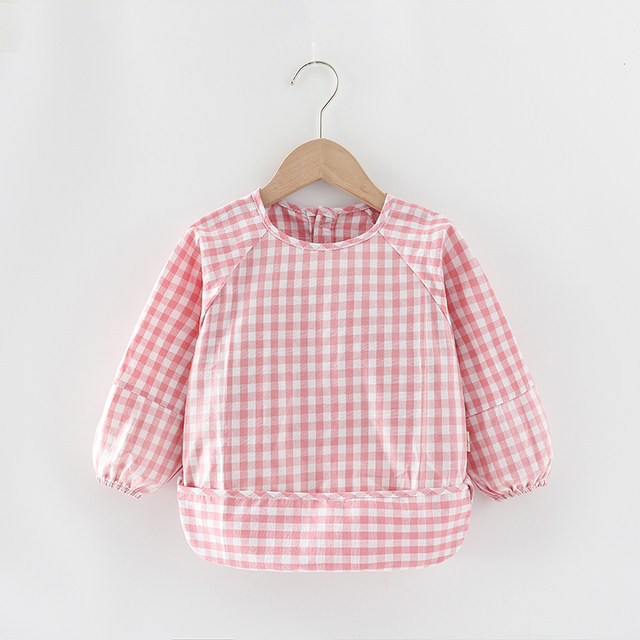Baby eating smock, children's waterproof, anti-dirty reverse dressing ...