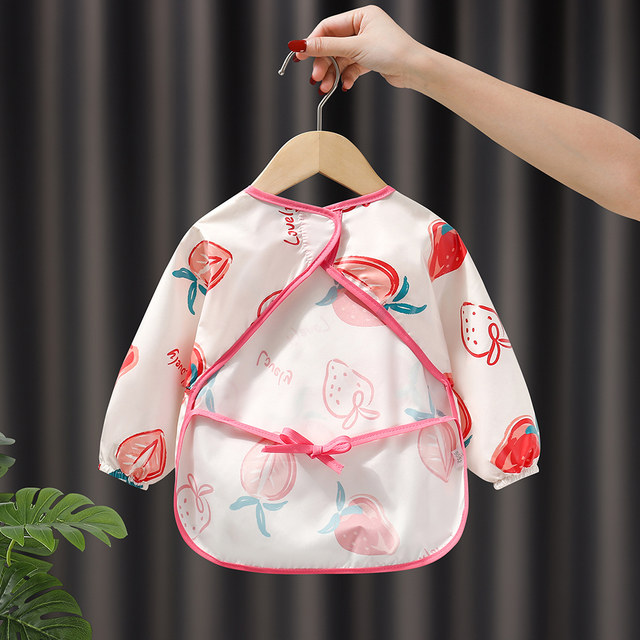 Baby smock, full body waterproof children's apron, eating bib, baby ...