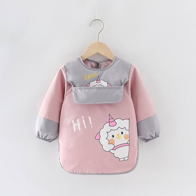 Baby eating smock, children's bib, baby waterproof and anti-dirty ...