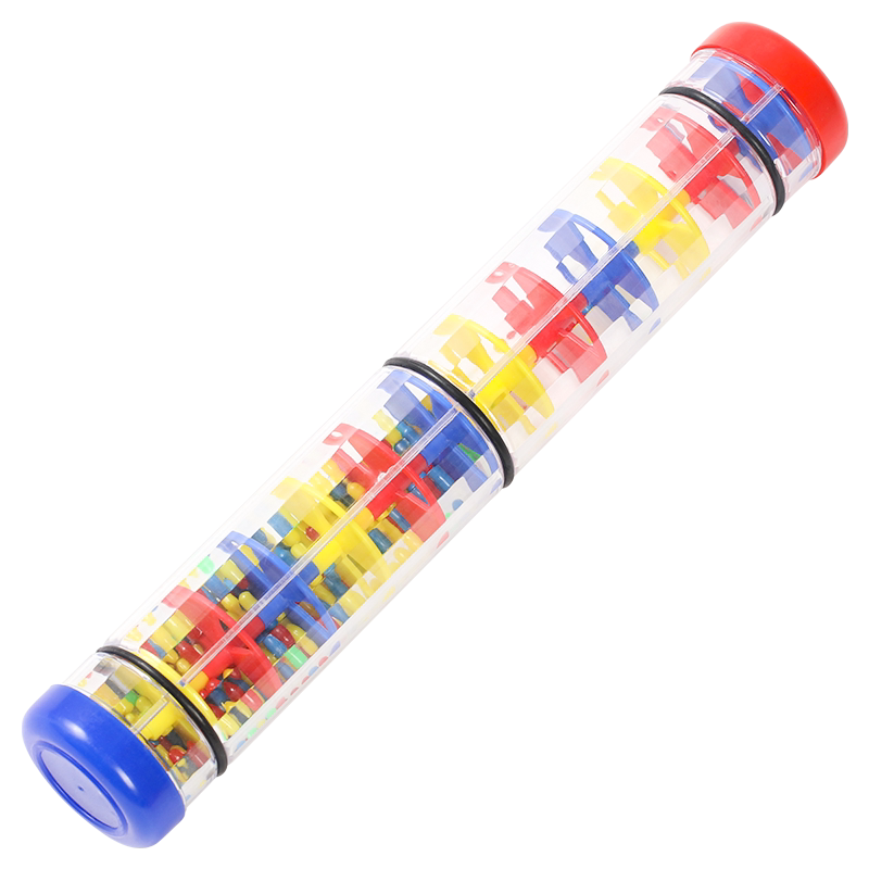 Rain Tube Orff Percussion Instrument - Rainbow Hourglass Musical Toy
