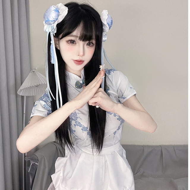 The sister next door: Chinese Little Chef *New improved cheongsam cos soft girl loli Chinese ...