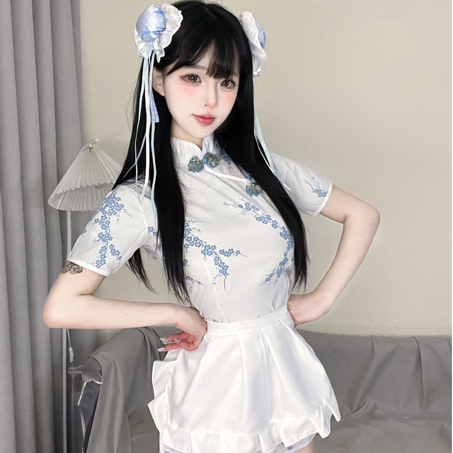 The sister next door: Chinese Little Chef *New improved cheongsam cos soft girl loli Chinese ...