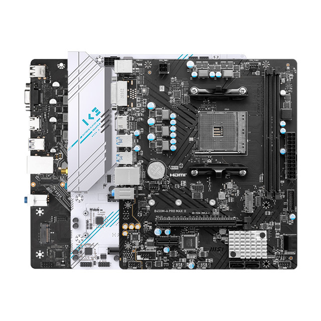 AMD motherboard ASUS/MSI A520/B450/B550M motherboard desktop computer ...