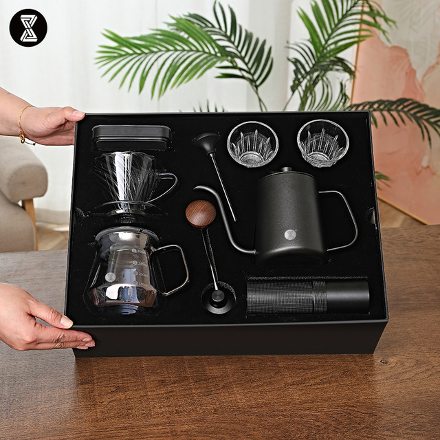 Zhenhang Hand-brewed Coffee Pot Set Household Drip Coffee Hand-brewed ...