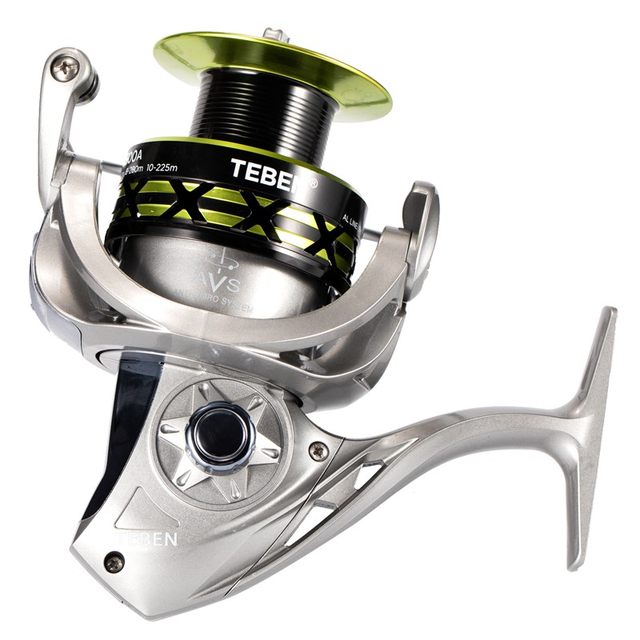 Teben authentic fishing reel T8500A super large spinning reel full ...