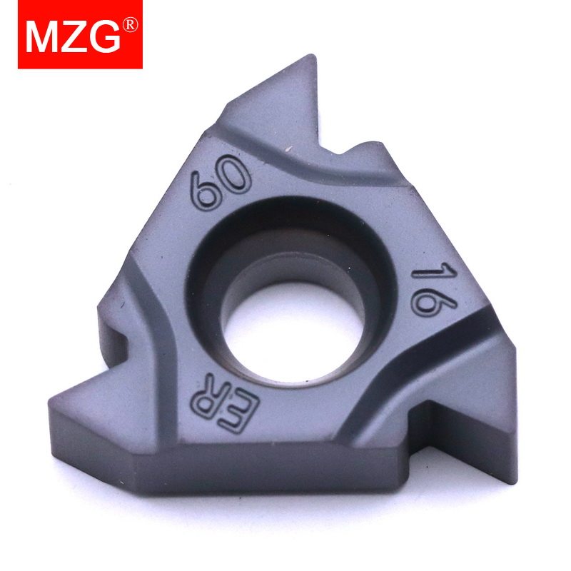 Mzg cnc 60-grad-außengewindeklinge für verschiedene materialien