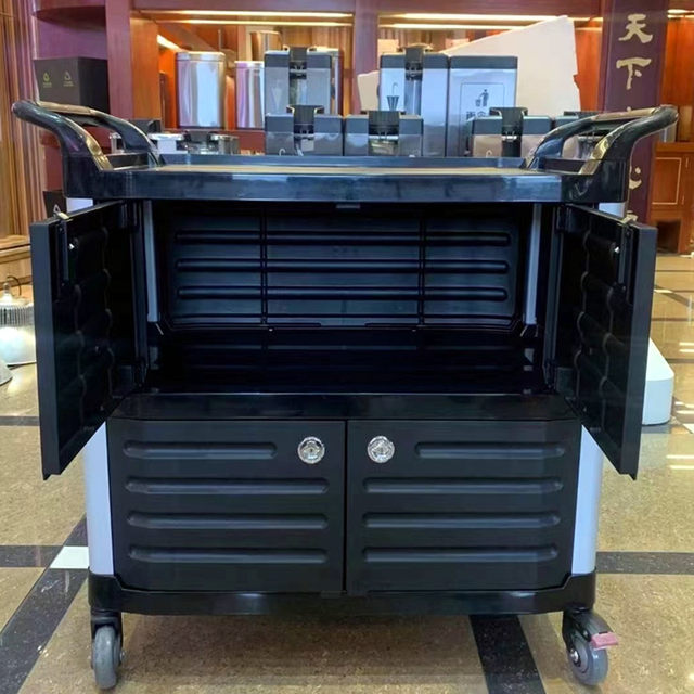Southern Gnf Plastic Three-Layer Food Delivery Cart Mobile Hotel ...